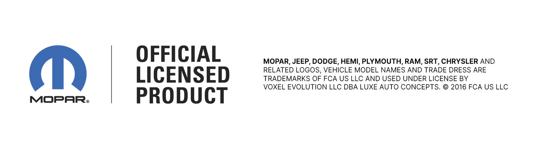 Challenger Officially Licensed Products — Luxe Auto Concepts