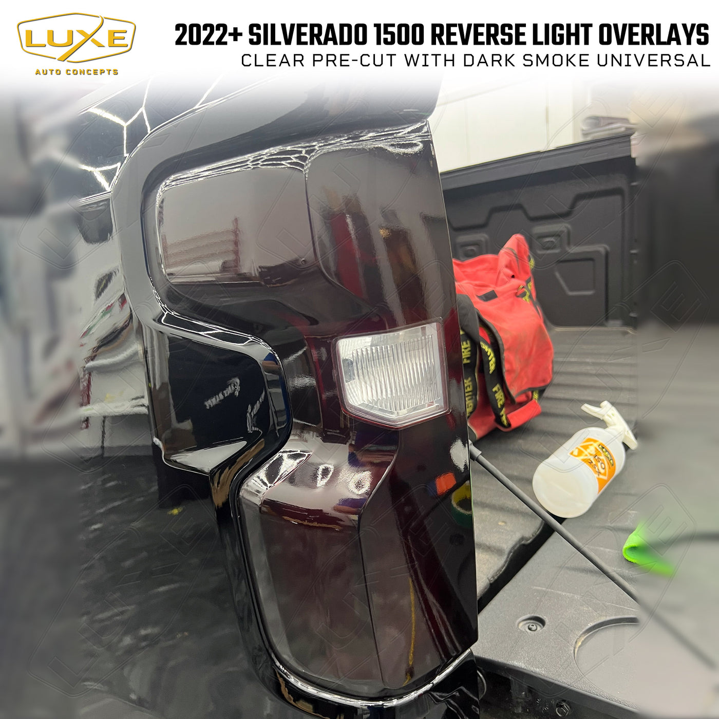 2019+ Silverado 1500 Reverse Light Overlays — Luxe Auto Concepts