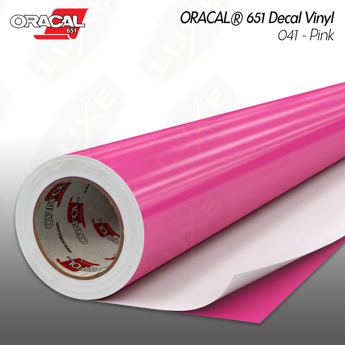 ORACAL® 651 Decal Vinyl - 041 - Pink — Luxe Auto Concepts