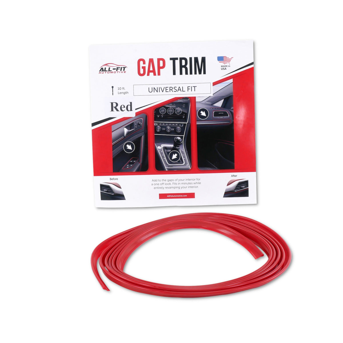 Gap Trim Kit - Interior Color Accent Piping — Luxe Auto Concepts