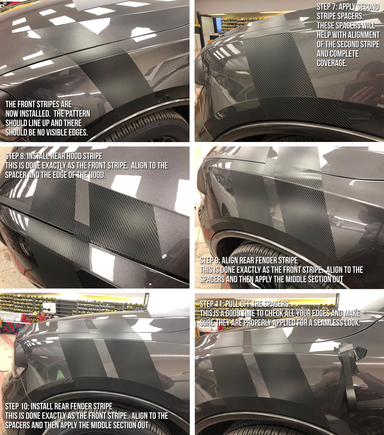 Durango Fender Hash Stripe Decal Kit – Luxe Auto Concepts