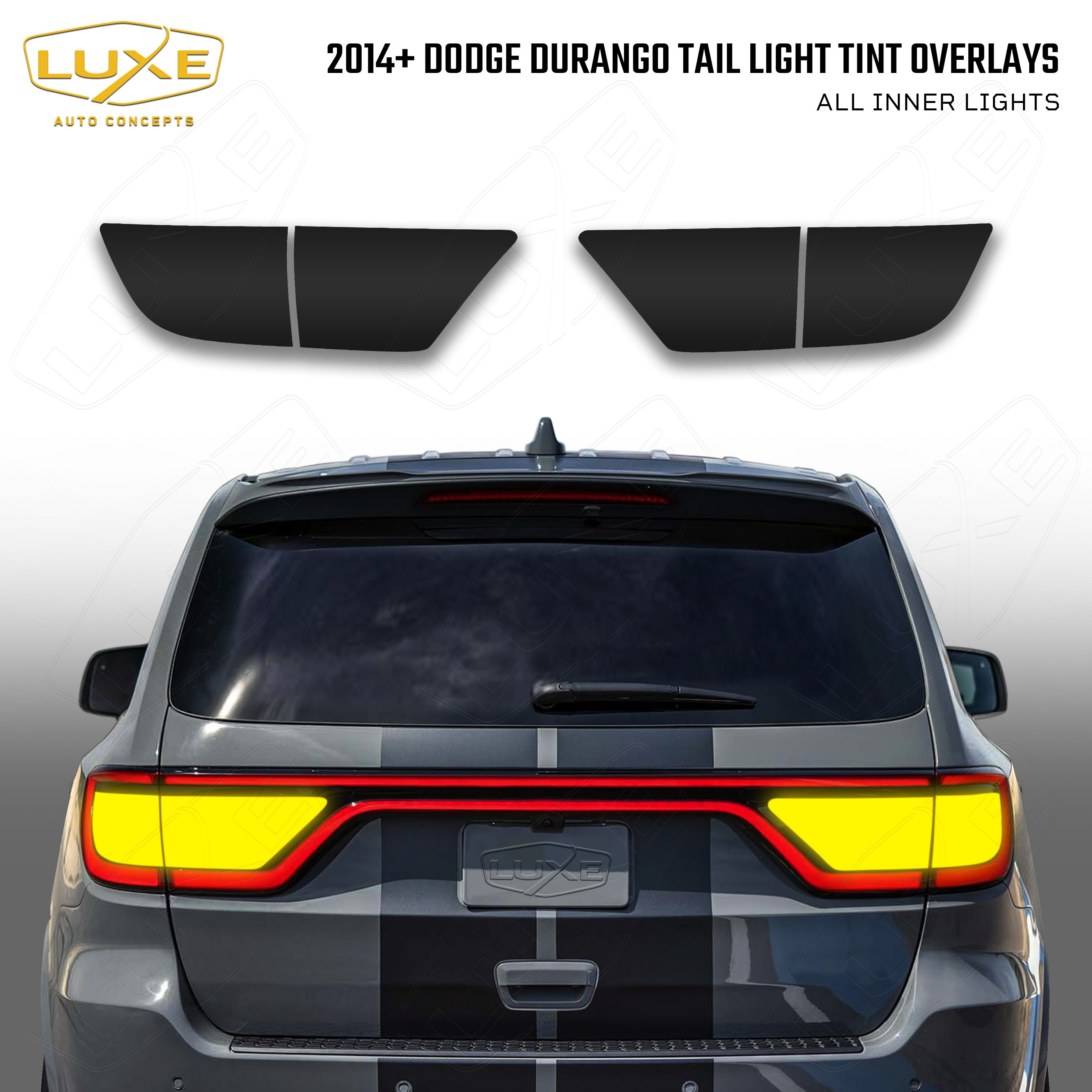 2014+ Durango Tail Light Tint Kit — Luxe Auto Concepts