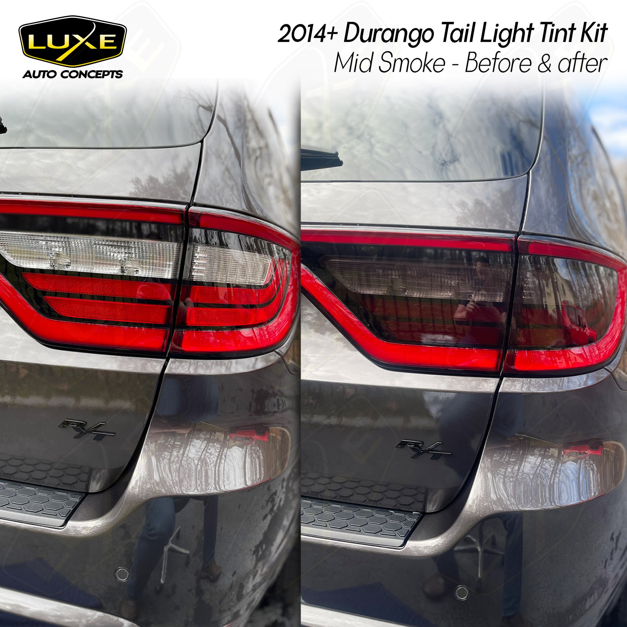 2014+ Durango Tail Light Tint Kit — Luxe Auto Concepts