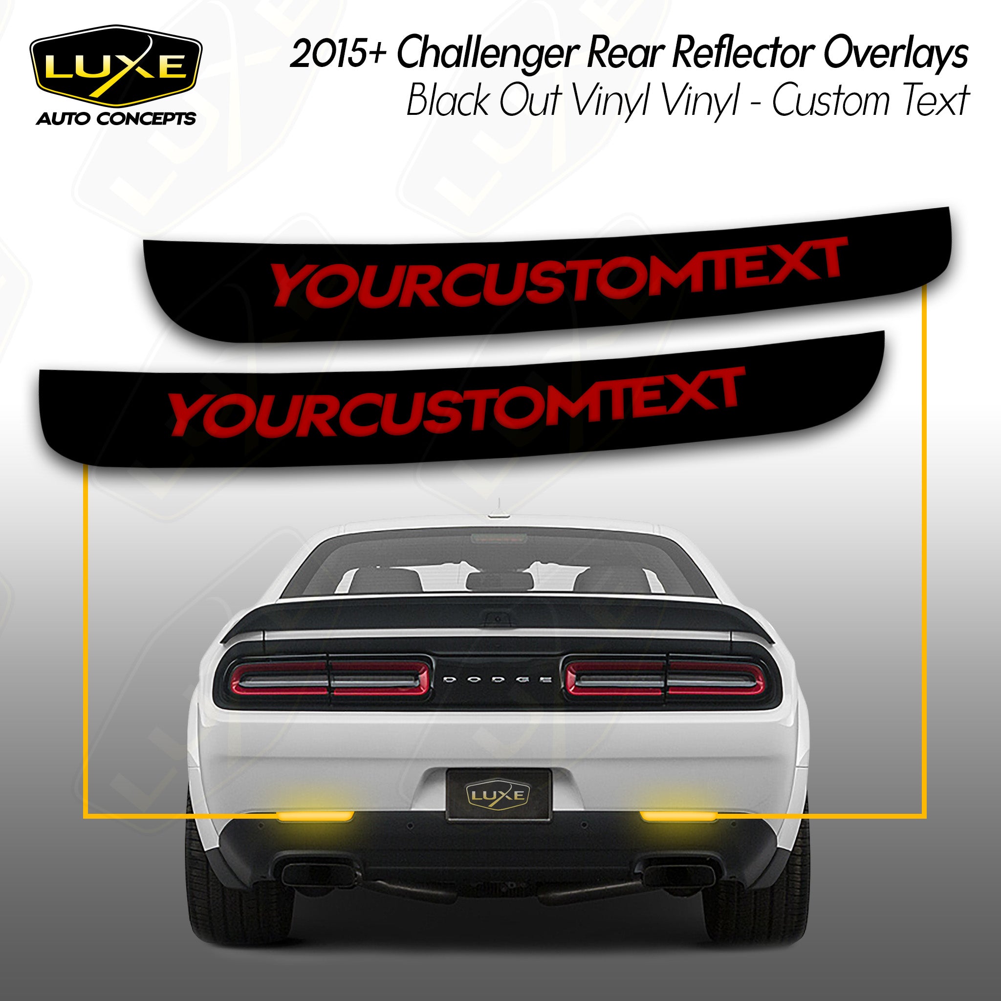 Challenger Tint Kits — Luxe Auto Concepts