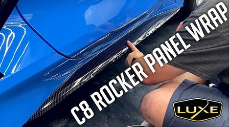 2020+ C8 Corvette Rocker Panel Wrap Kit — Luxe Auto Concepts
