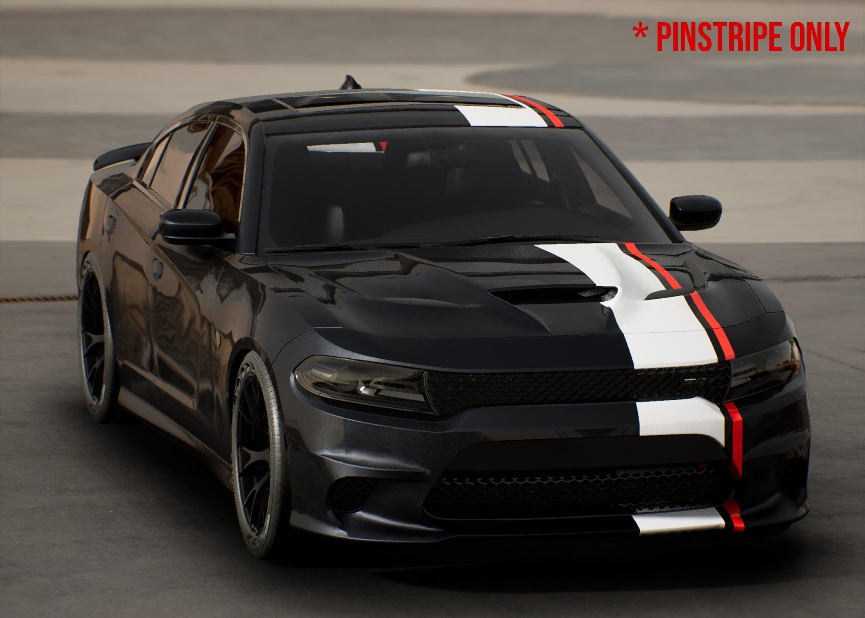 Standard Vehicle Stripe Kit - Single Pinstripe, Pre-Spaced — Luxe Auto ...