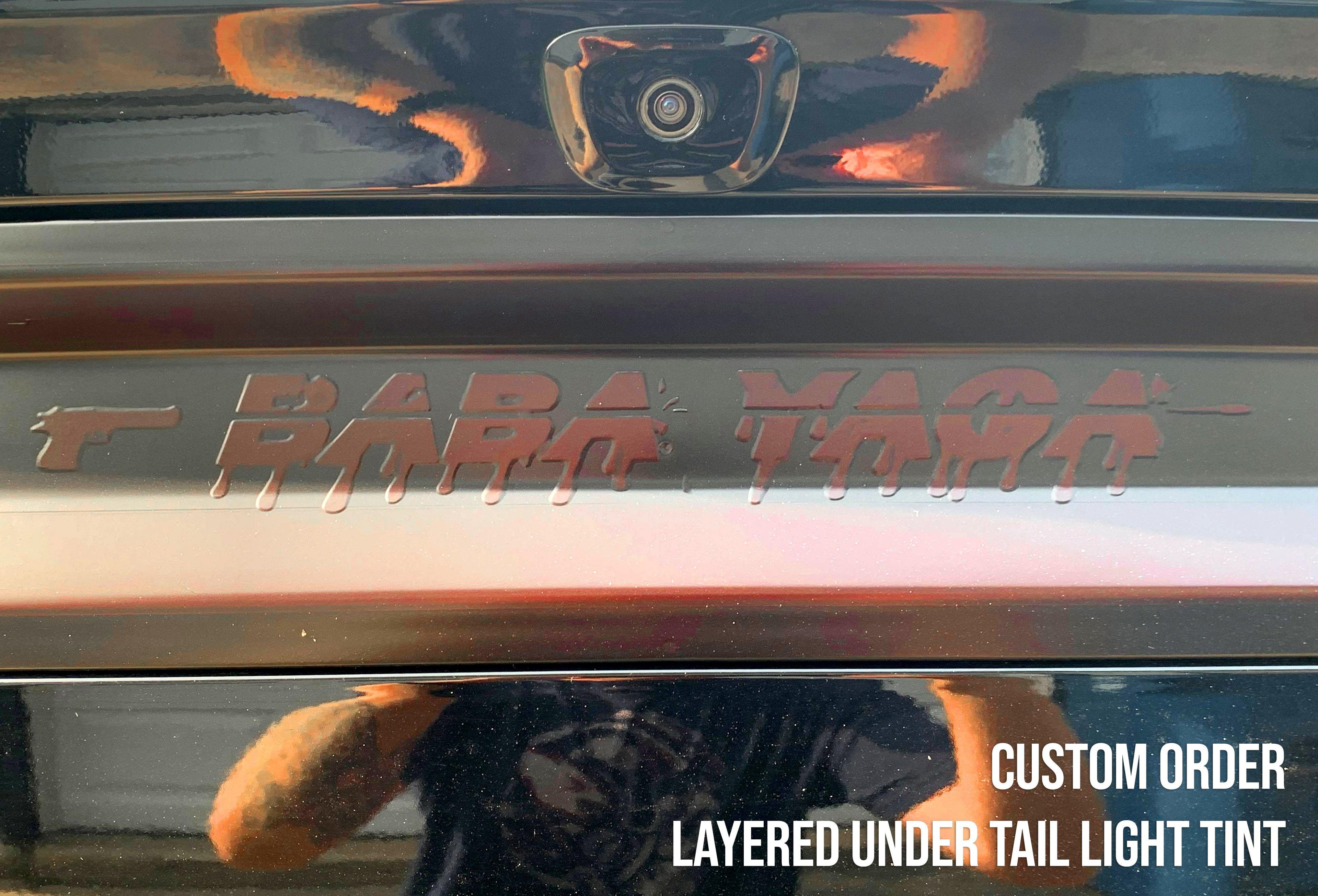Charger Tail Light Badge Decal Kit – Luxe Auto Concepts