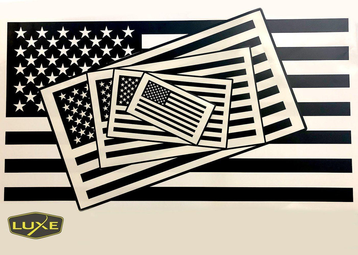 Single Universal Flag Decal - Multiple Sizes Available – Luxe Auto Concepts